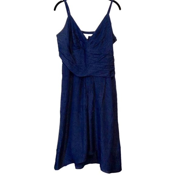 Diane Von Furstenberg | Dresses | Diane Von Furstenberg Blue Silkdress ...